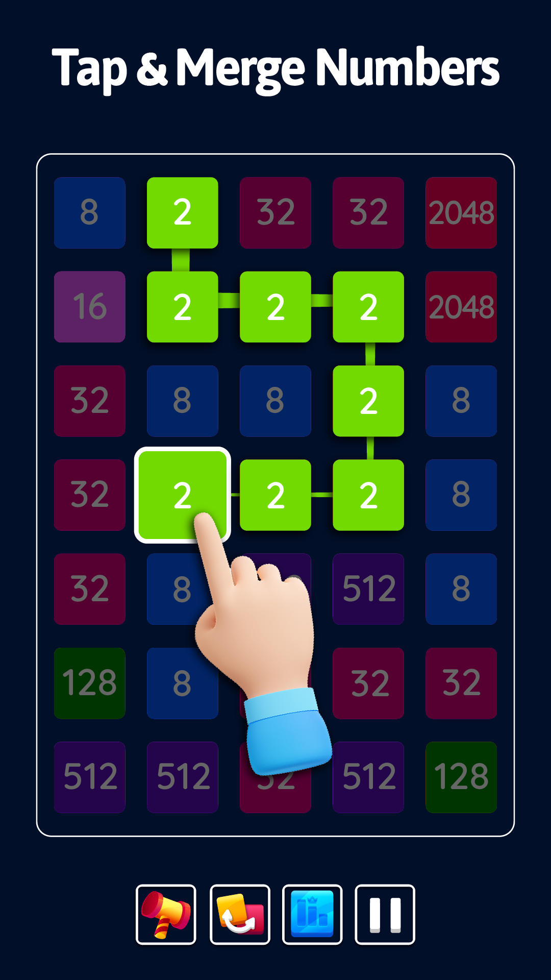 2048 Blast: Merge Numbers 2248 - App on Amazon Appstore