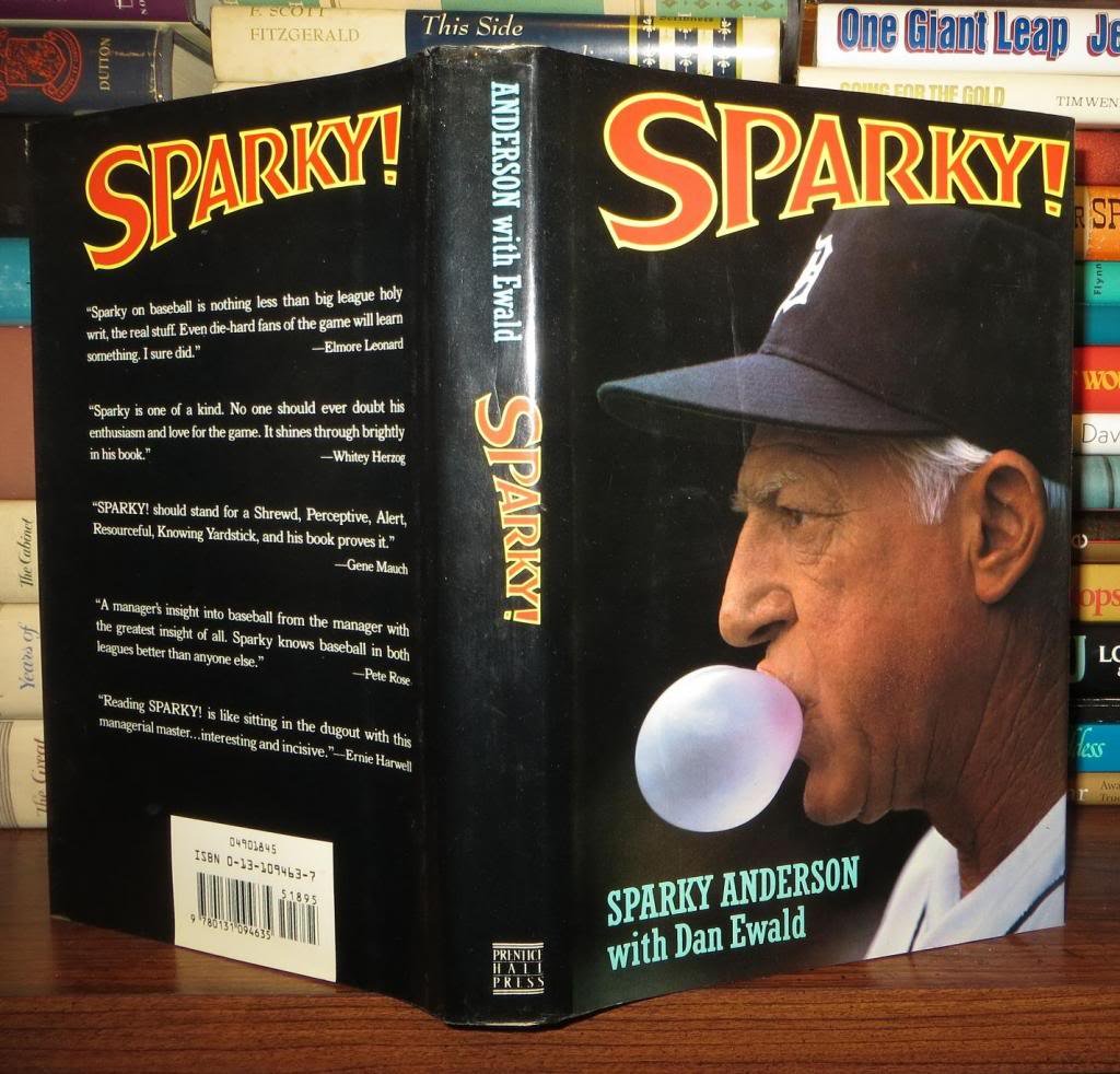Amazon.com: Sparky!: 9780131094635: Anderson, Sparky, Ewald, Dan: Books