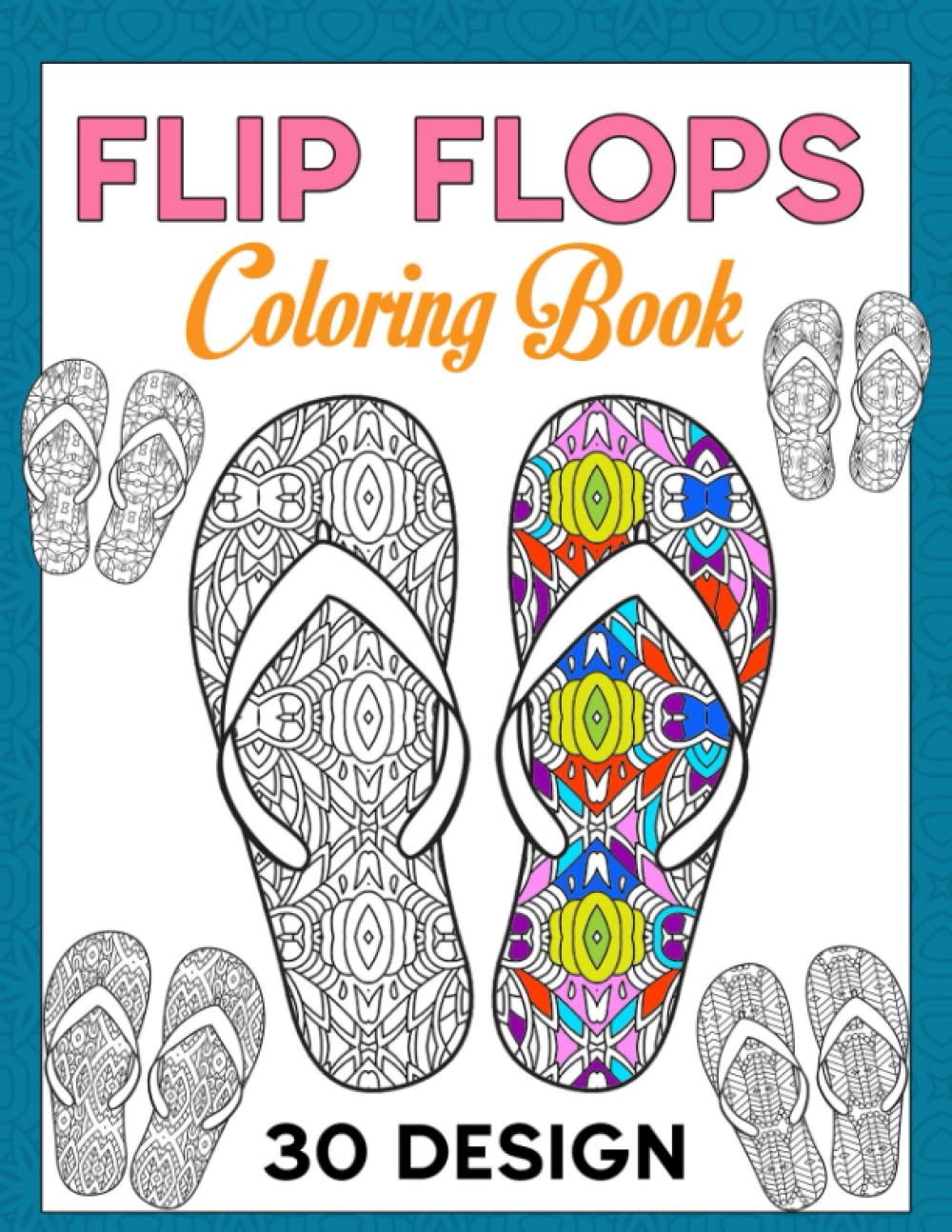 Flip Flop Coloring Page
