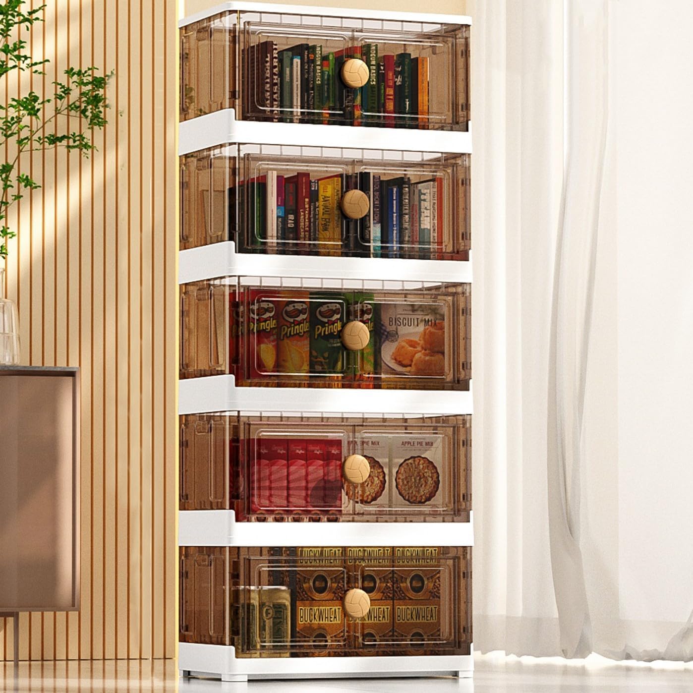 Amazon.com - wookon Extra Large Storage Bins with Lids Heavy Duty,108QT ...