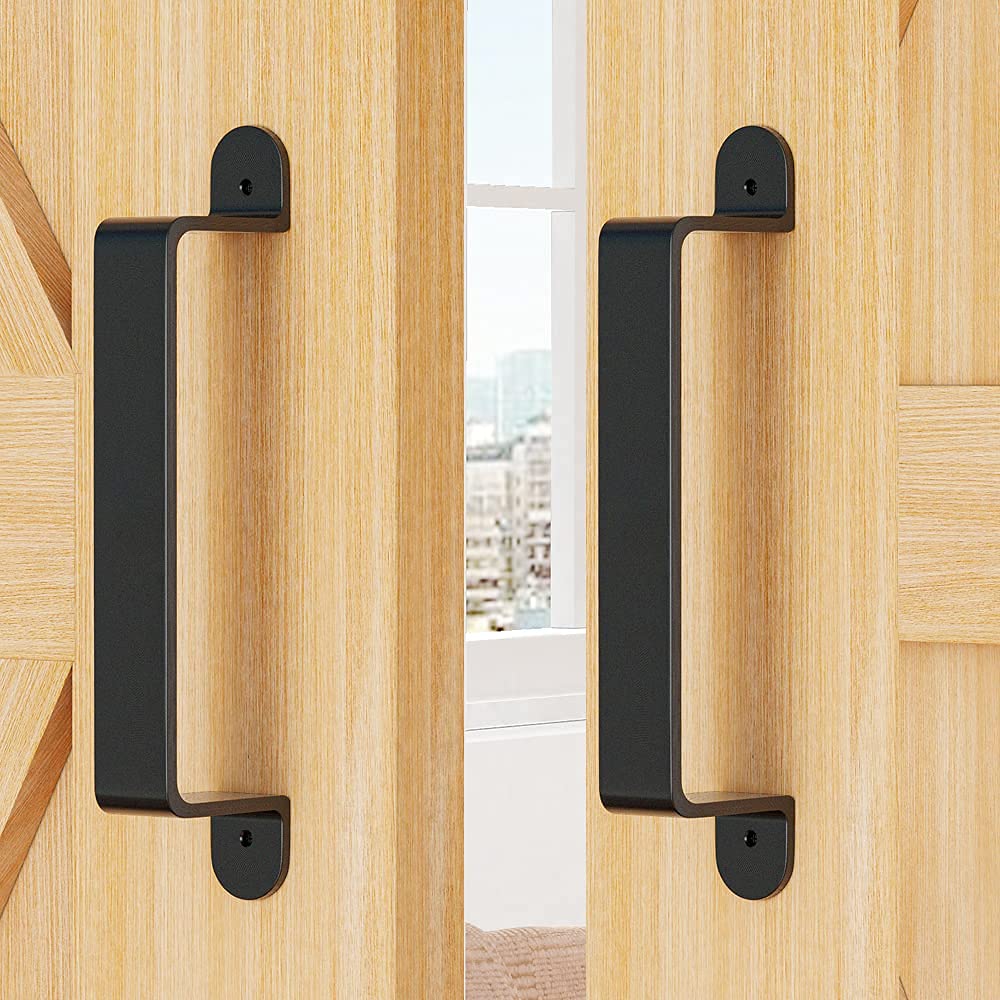 Snapklik.com : ZEKOO Barn Door Handle 8.9 Inch Heavy Duty Pull Handle ...