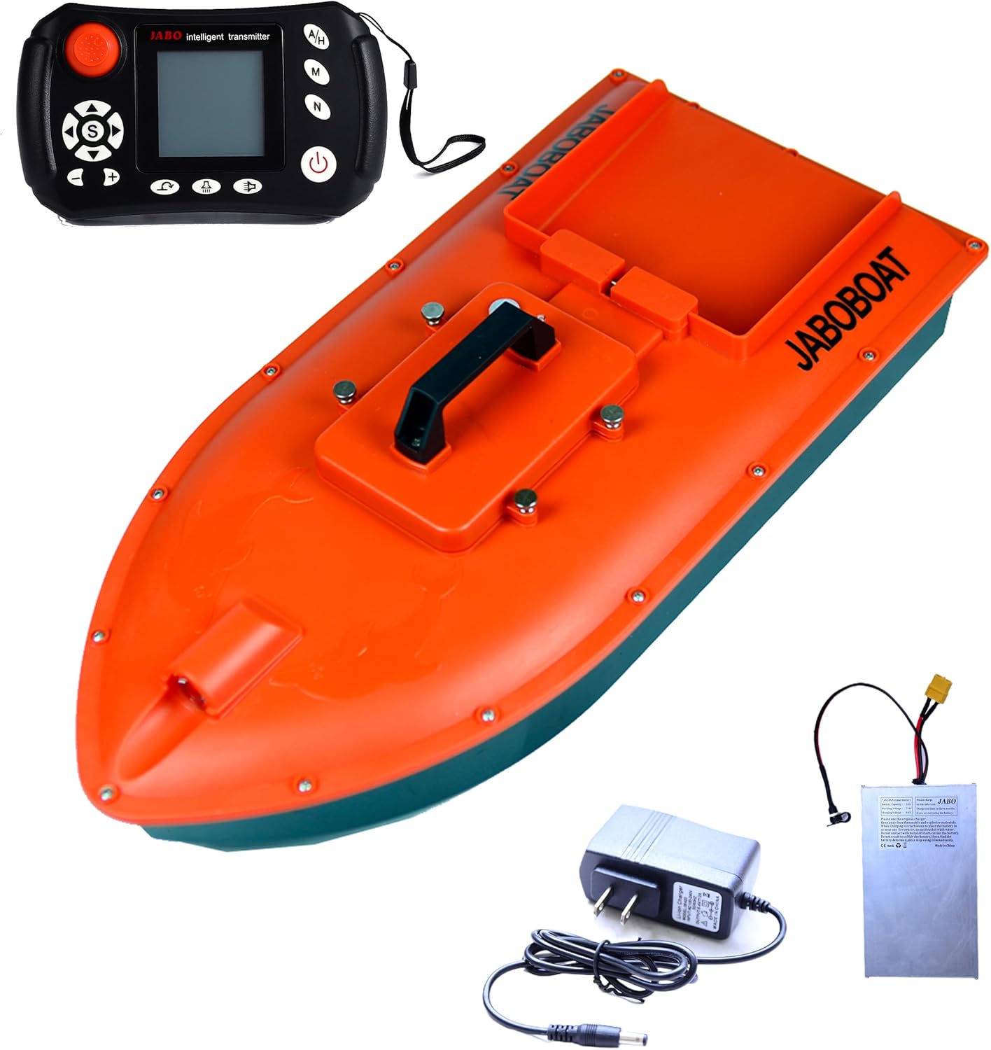 Jabo Dolphin High Speed RC Saltwater Fishing Surfer Bait Boat for Beach ...