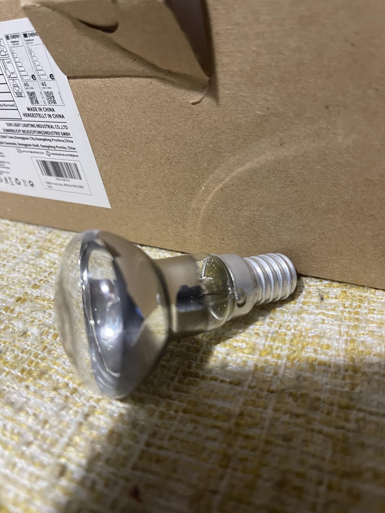 Fulighture Lava Lamp Bulbs, 5 Pcs, R39 E14 Small Edison Screw Cap ...