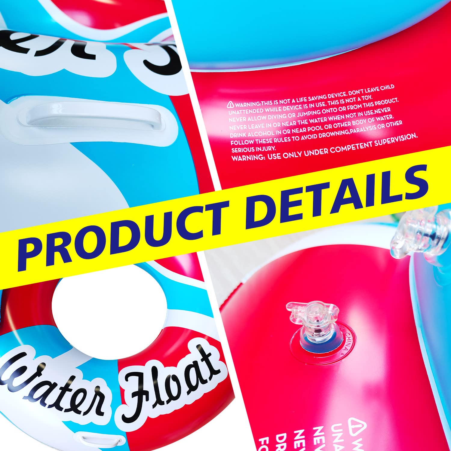 Snapklik.com : Pool Float For Adult, Adults Beach Floats,Inflatable ...