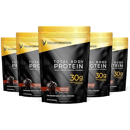 Amazon.com: Transformation Vanilla & Chocolate Protein Powder | 30G ...