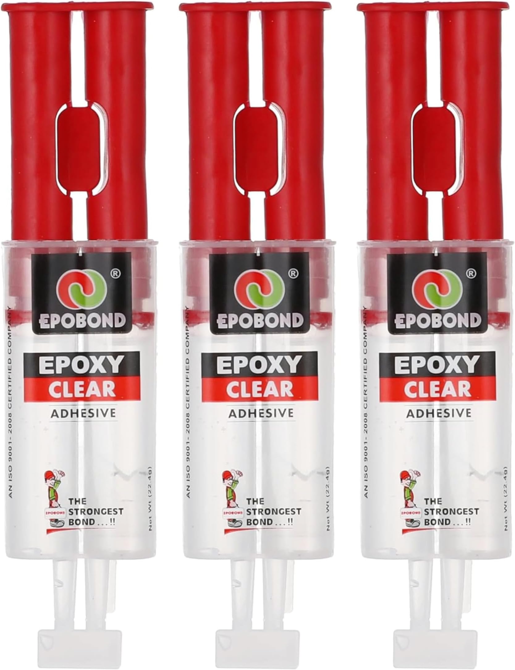 EPOBOND, EPOXY Crystal Clear 4 Minutes Fast, two-component Fast ...
