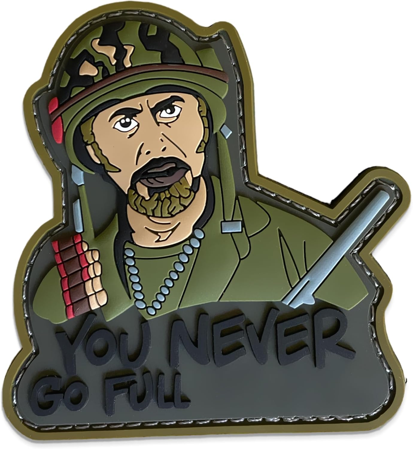 Amazon.com: Tropic Thunder PVC Patch: Humorous Morale Patch with Hook ...