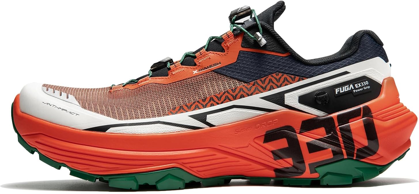 Amazon.com | KAILAS Men's FUGA EX 330 Trail Running Shoes Slip ...