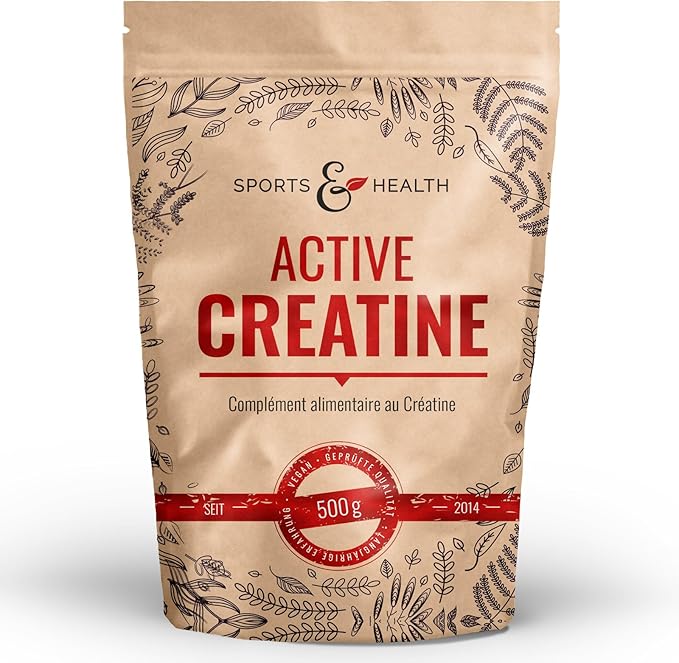 CDF Sports & Health Solutions Active Creatine - Créatine monohydrate ...