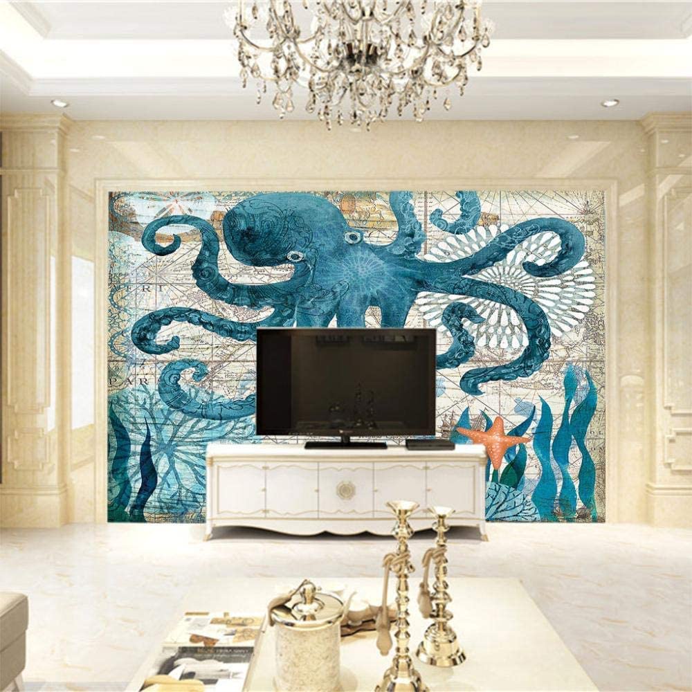 Octopus Wallpapers Design House