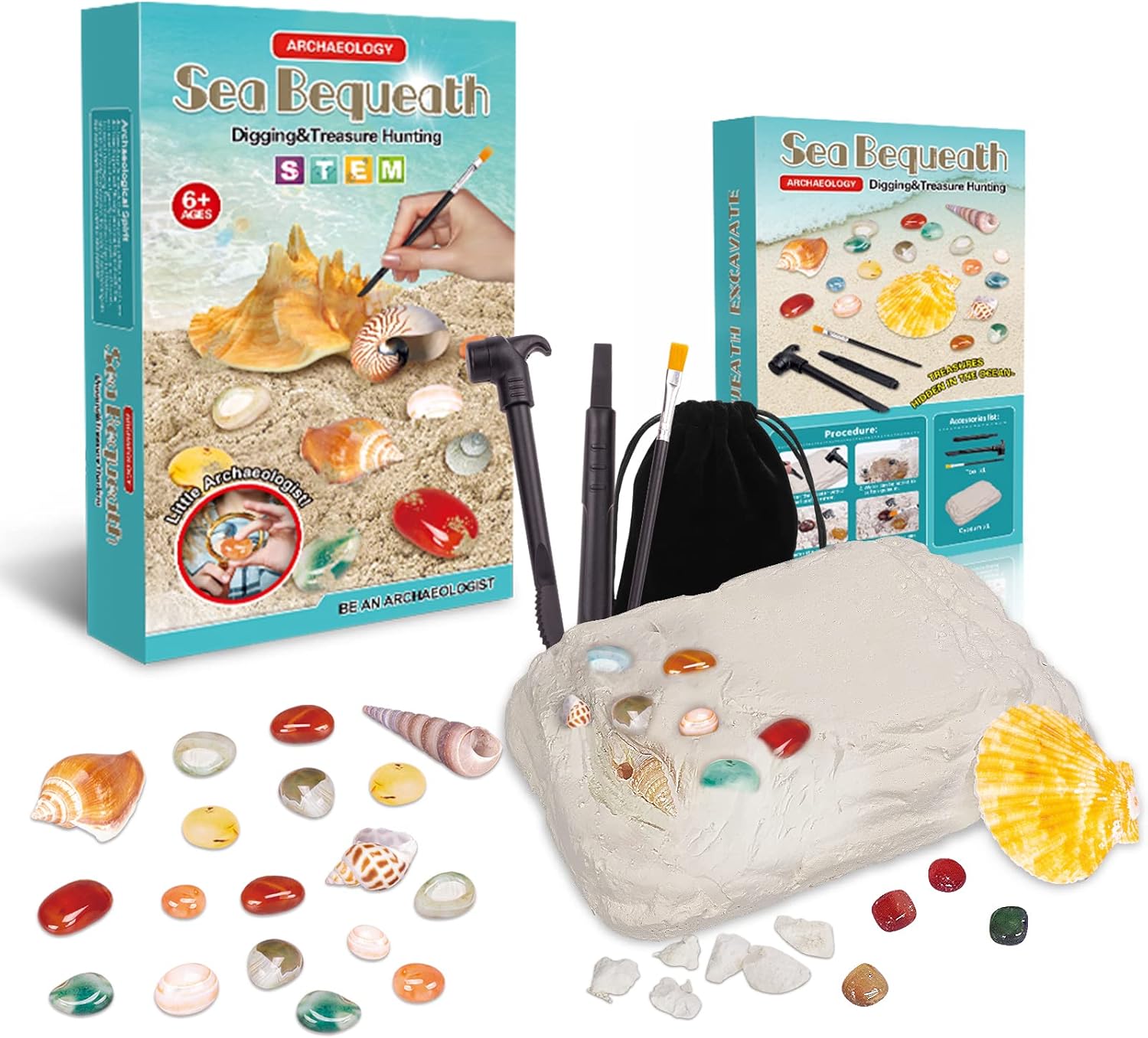 Amazon.com: JIEARA Dig Kits for Kid, Kids STEM Toys Science Kits ...