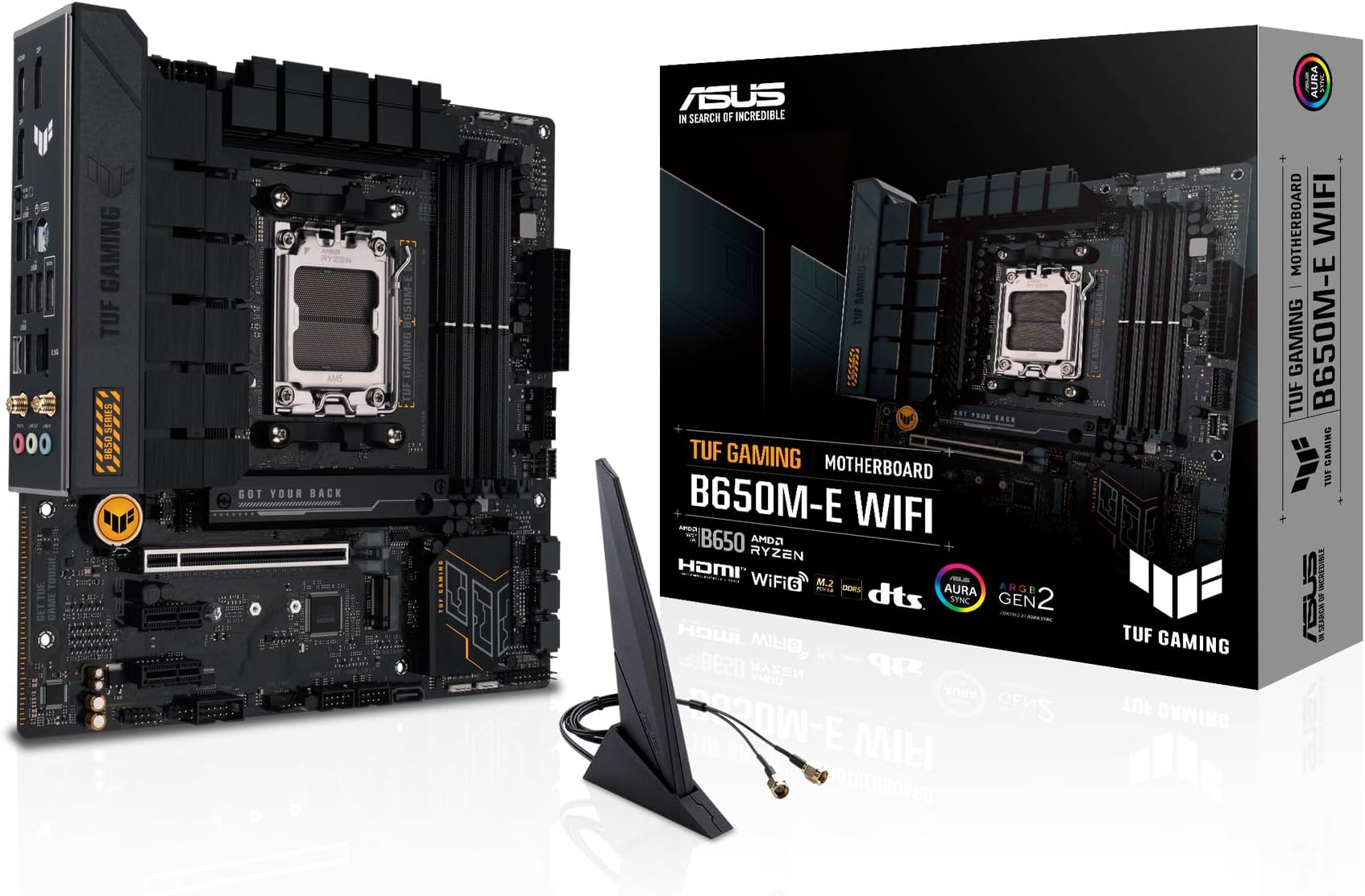 MSI PRO B650-S WiFi Motherboard, ATX - Unterstützt AMD Ryzen 7000 Serie ...