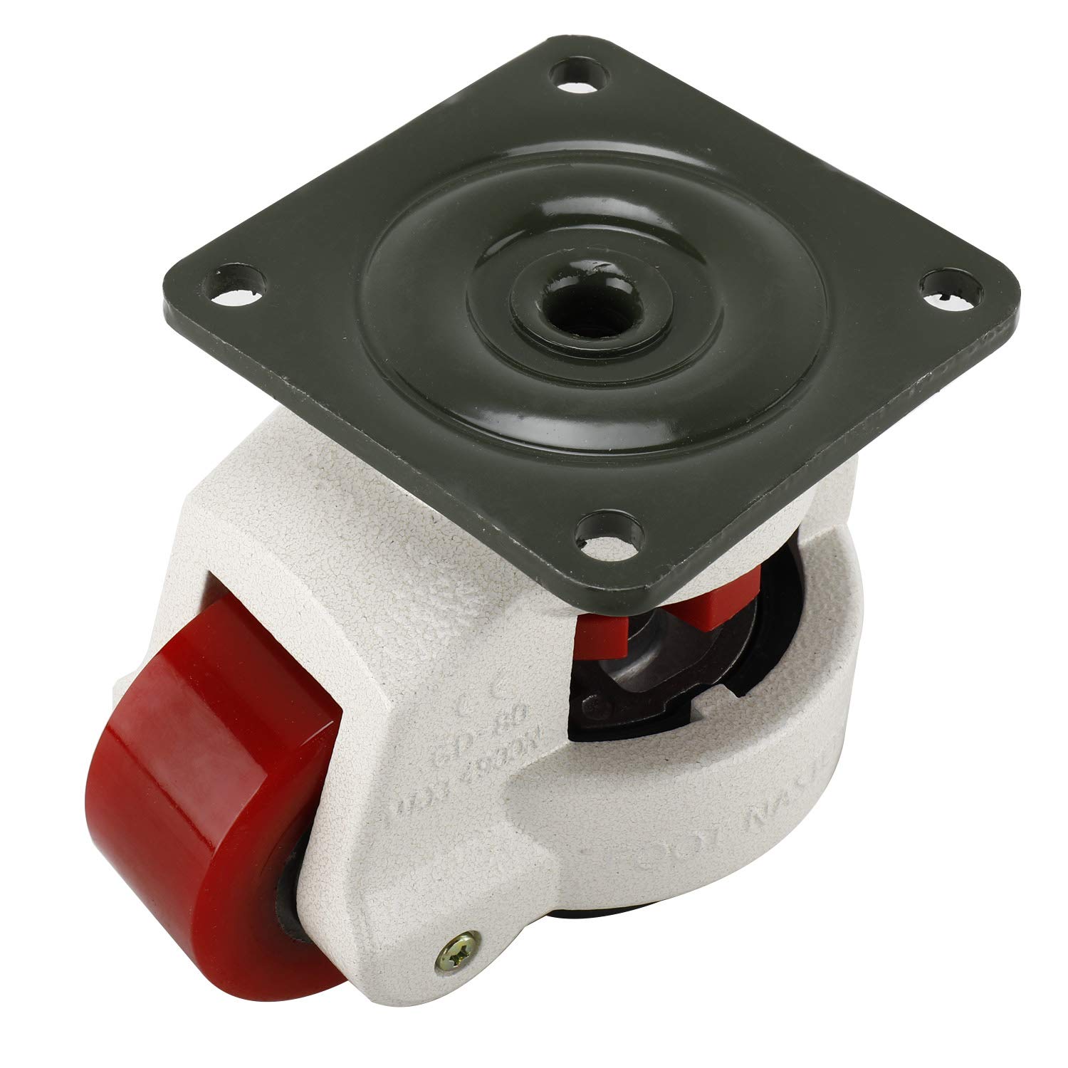 Snapklik.com : Homend 4 Pack Leveling Casters GD-80F-T Plate Mounted ...