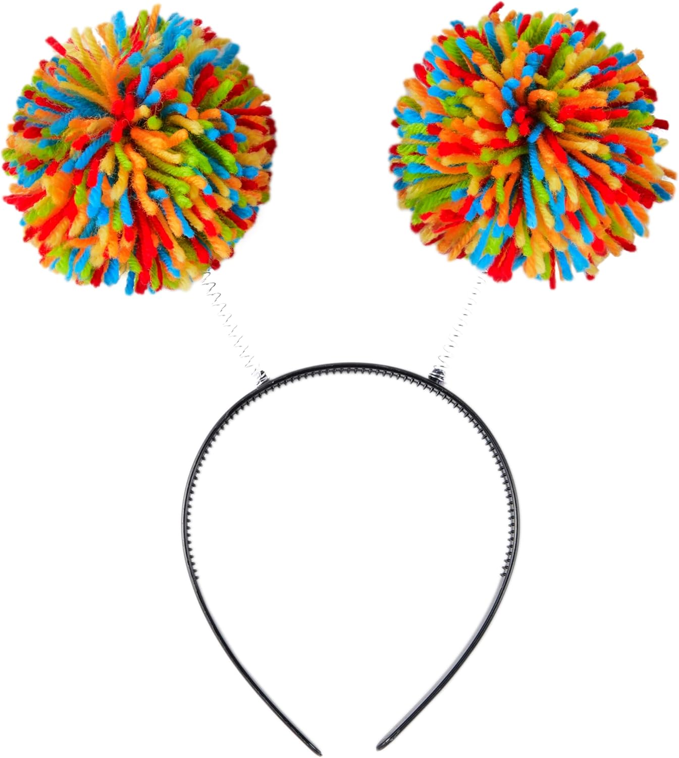 Amazon.com: Spooktacular Creations Halloween Rainbow Pom Pom Headbopper ...