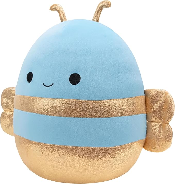 Amazon.com: Squishmallows Adopt Me! 14-Inch Queen Bee Plush - Large ...