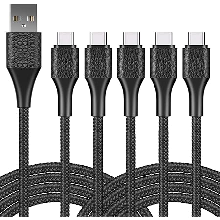 Amazon.com: Smays Bulk USB C Cable 10-Pack, Type C Charging Cord White ...