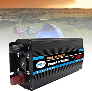 Amazon.co.jp: 純粋な正弦波パワーインバーター (3000W/4000W/6000W/8000W/10000W/12000W) - DC (12/24/48/60V) から AC ...