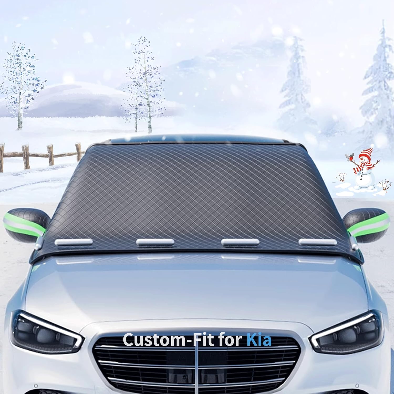 Amazon.com: Custom fit for Kia Windshield Snow Covers, 8 Layers ...