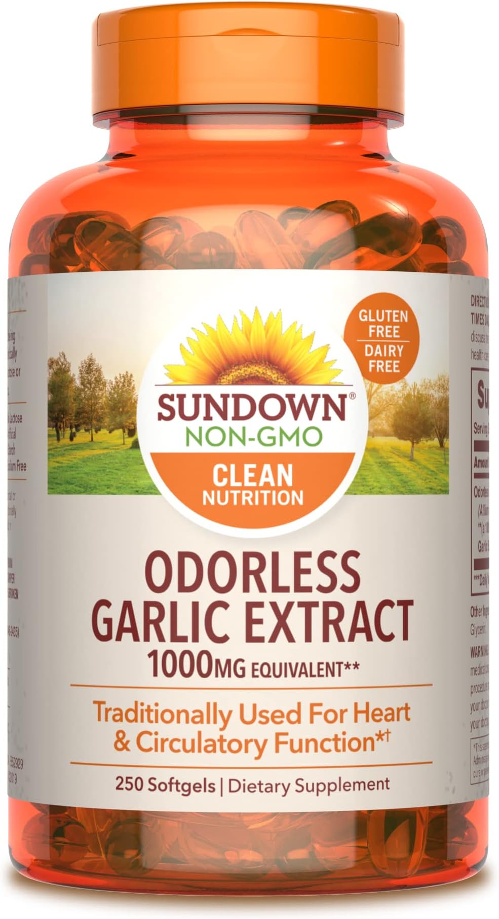 Amazon.com: Puritan's Pride Odorless Garlic 1000 Mg Rapid Release ...