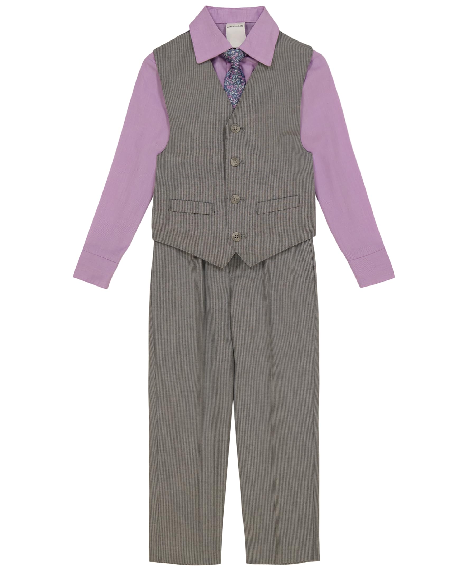 Snapklik.com : Van Heusen Boys 4-Piece Formal Suit Set