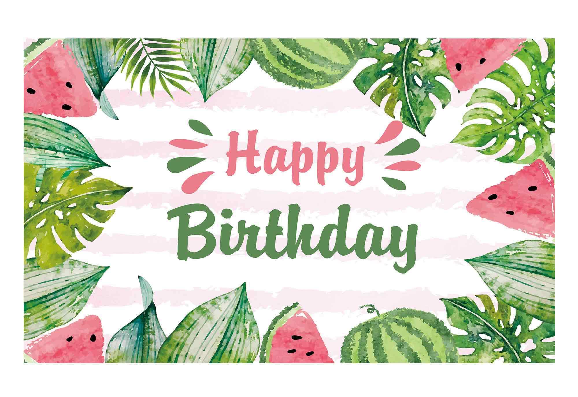 Happy Birthday Watermelon