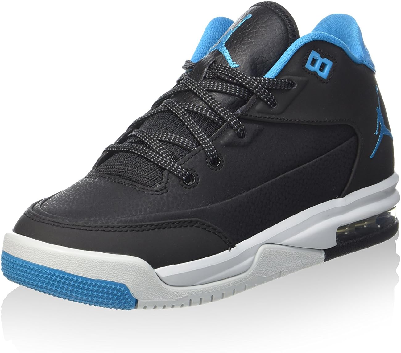 Amazon.com | JORDAN Flight Origin 3 Big Kids Style, Black/Blue Lagoon ...