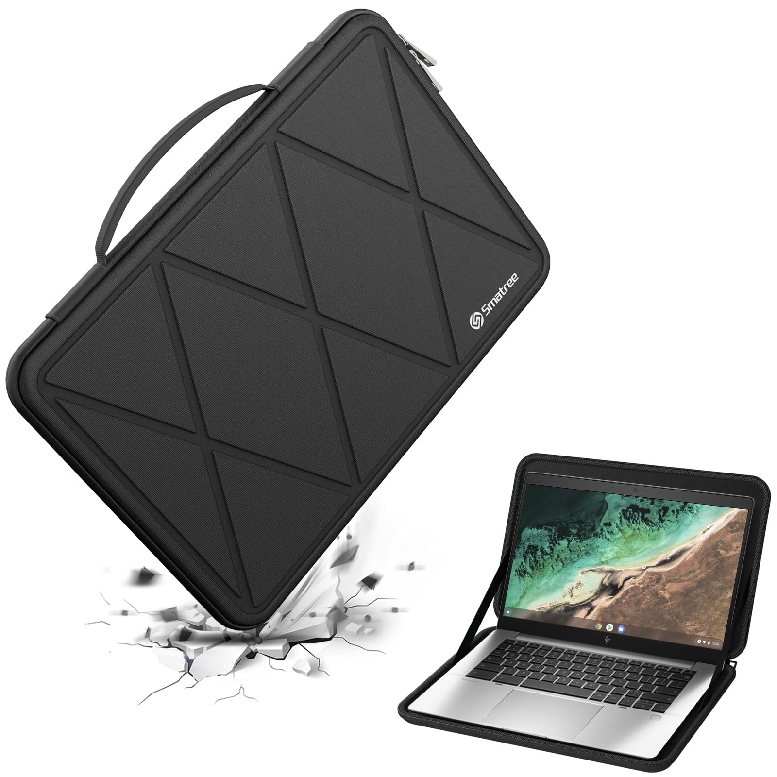 Amazon.com: Smatree Hard EVA Protective Sleeve Case Compatible for 14 ...