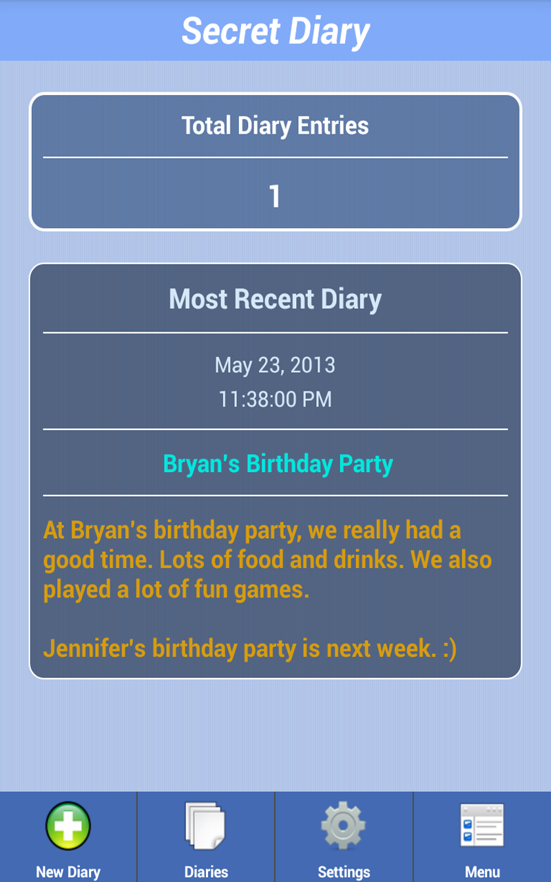 Secret Diary - App on Amazon Appstore