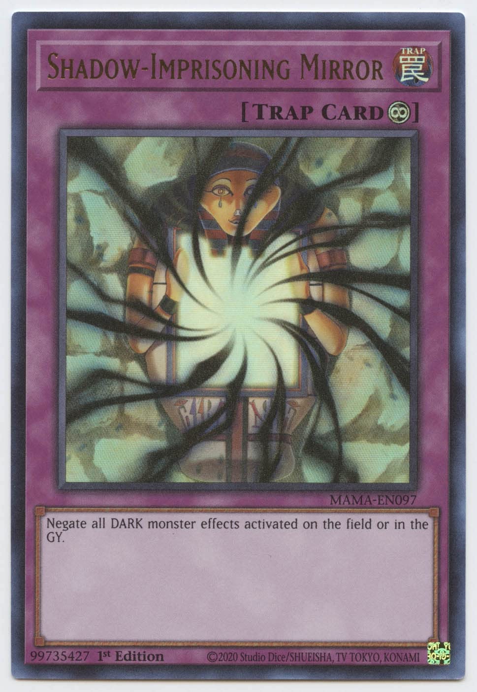 Amazon.com: Shadow-Imprisoning Mirror - MAMA-EN097 - Ultra Rare - 1st ...