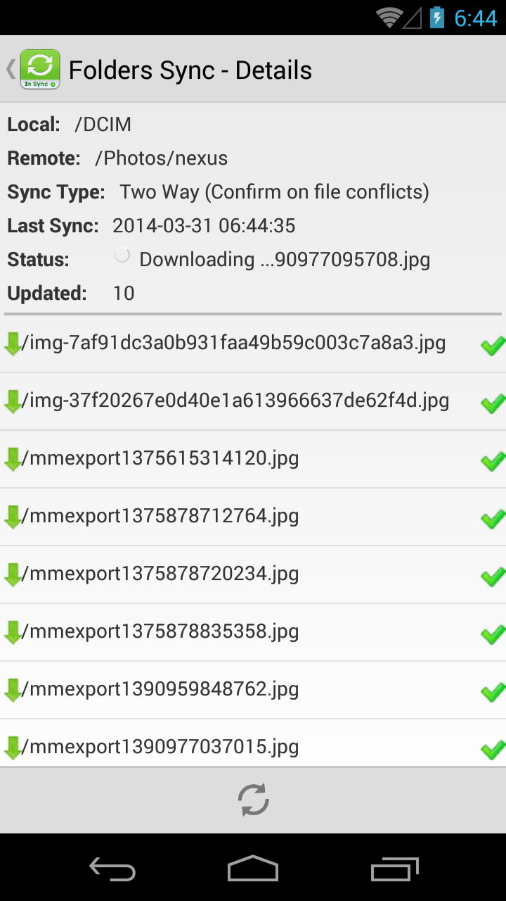 Folders Sync - App on Amazon Appstore