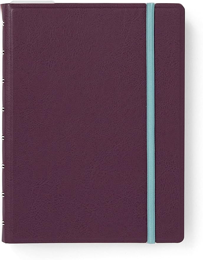Filofax Contemporary A5 Refillable Notebook - plum : Amazon.co.uk ...