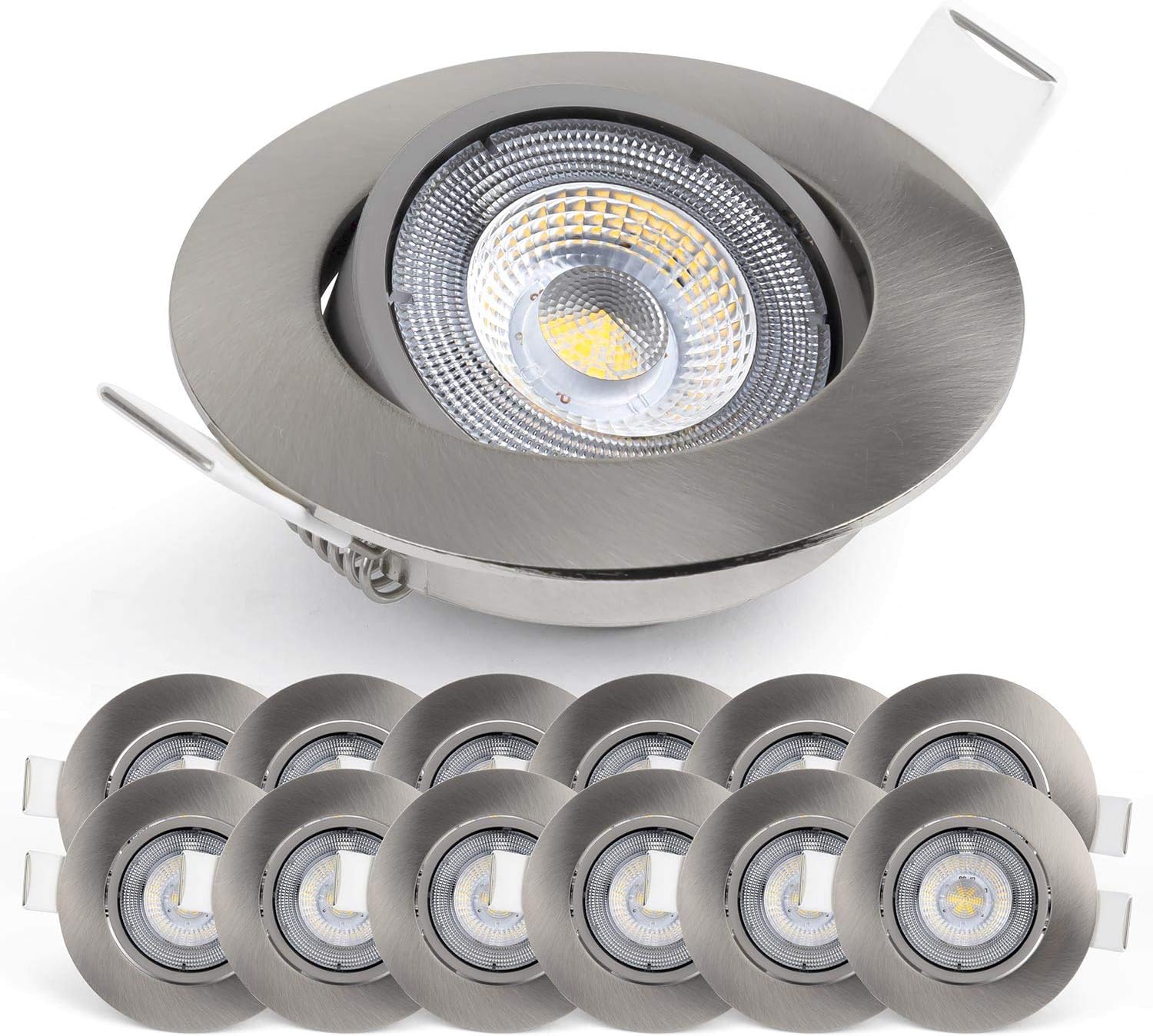 Emos Round LED Spot Lights Ceiling 5W / 450lm / 4000k Neutral White ...