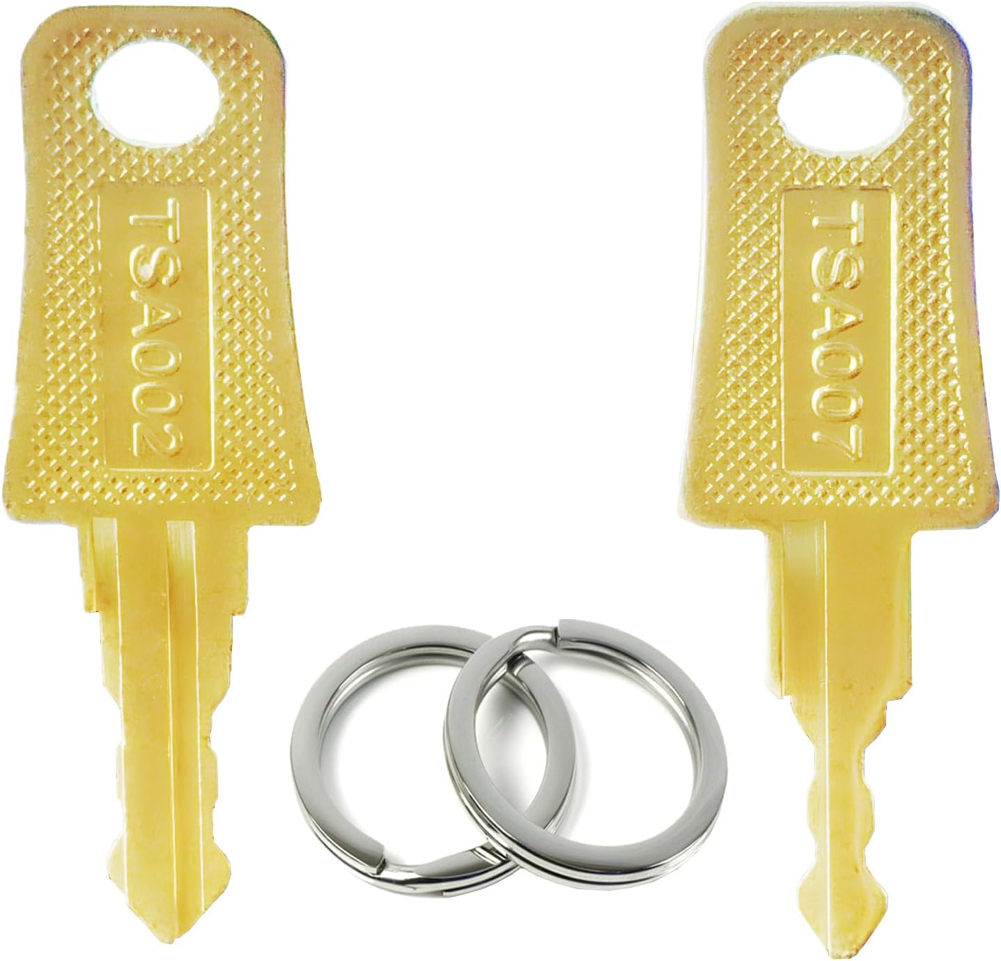 Amazon.com: 2 Keys for TSA007 Master Luggage Keys, Universal Master ...