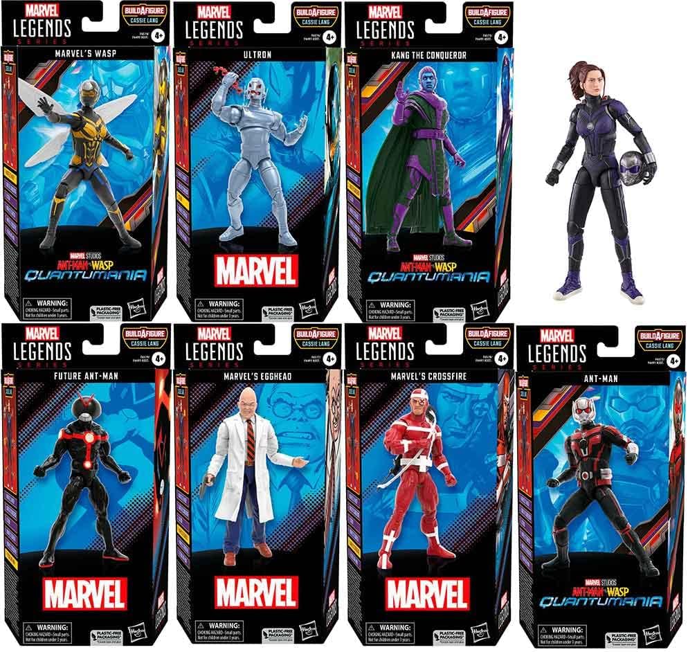 Amazon.com: Marvel Legends 6 Inch Action Figure BAF Cassie Lang - Set ...