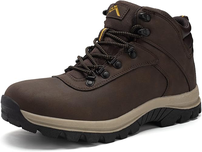 Amazon.com | CC-Los Men's Waterproof Work & Hiking Boots - Soft Toe ...