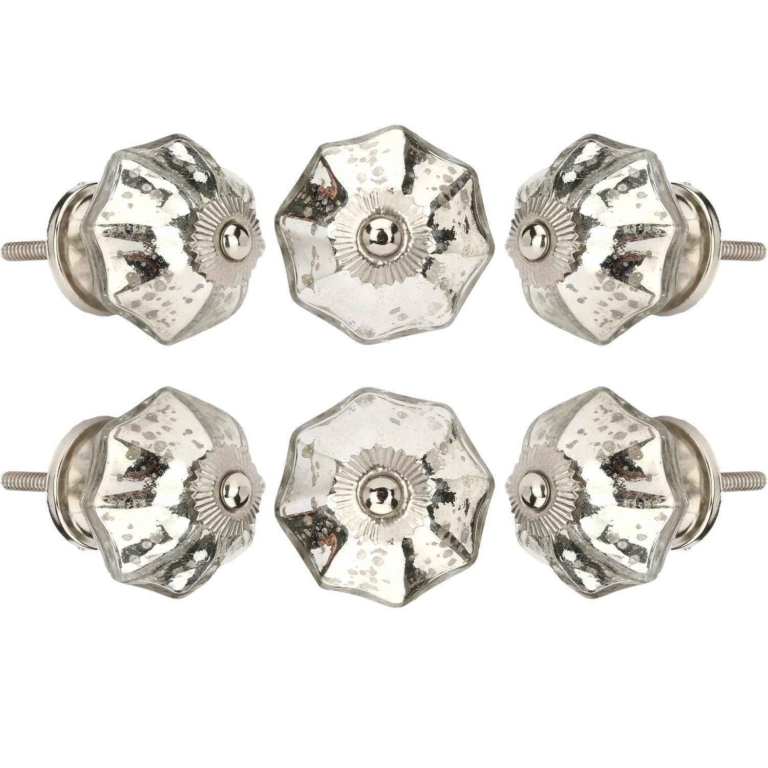 Decorative Glass Drawer Knobs 1806