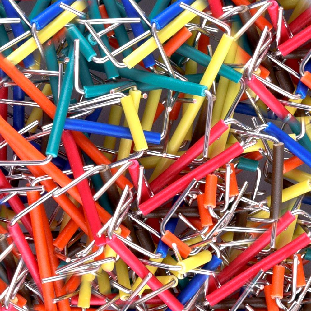 Snapklik.com : Aoicrie Jumper Wire Kit - 840 Piece Breadboard Jumper ...