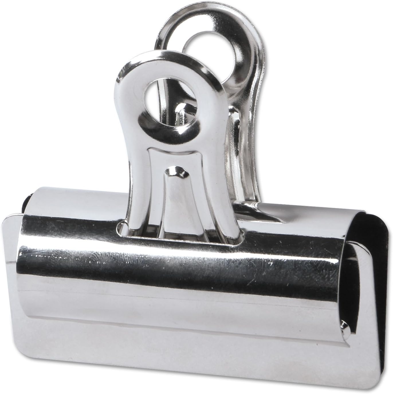 Amazon.com: Universal UNV31266 Bulldog Clips - Jumbo, Nickel (12/Pack ...