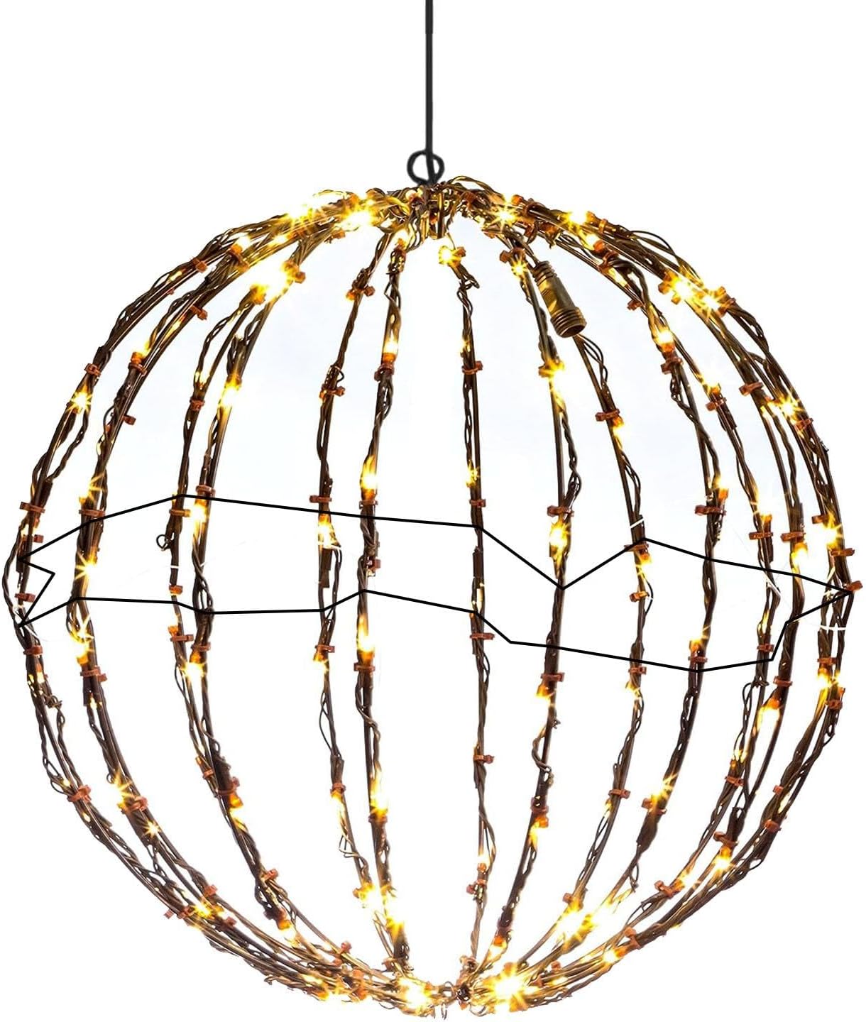 Lighted Sphere Ball Lights, Outdoor Large LED Sphere Ball Lights ...