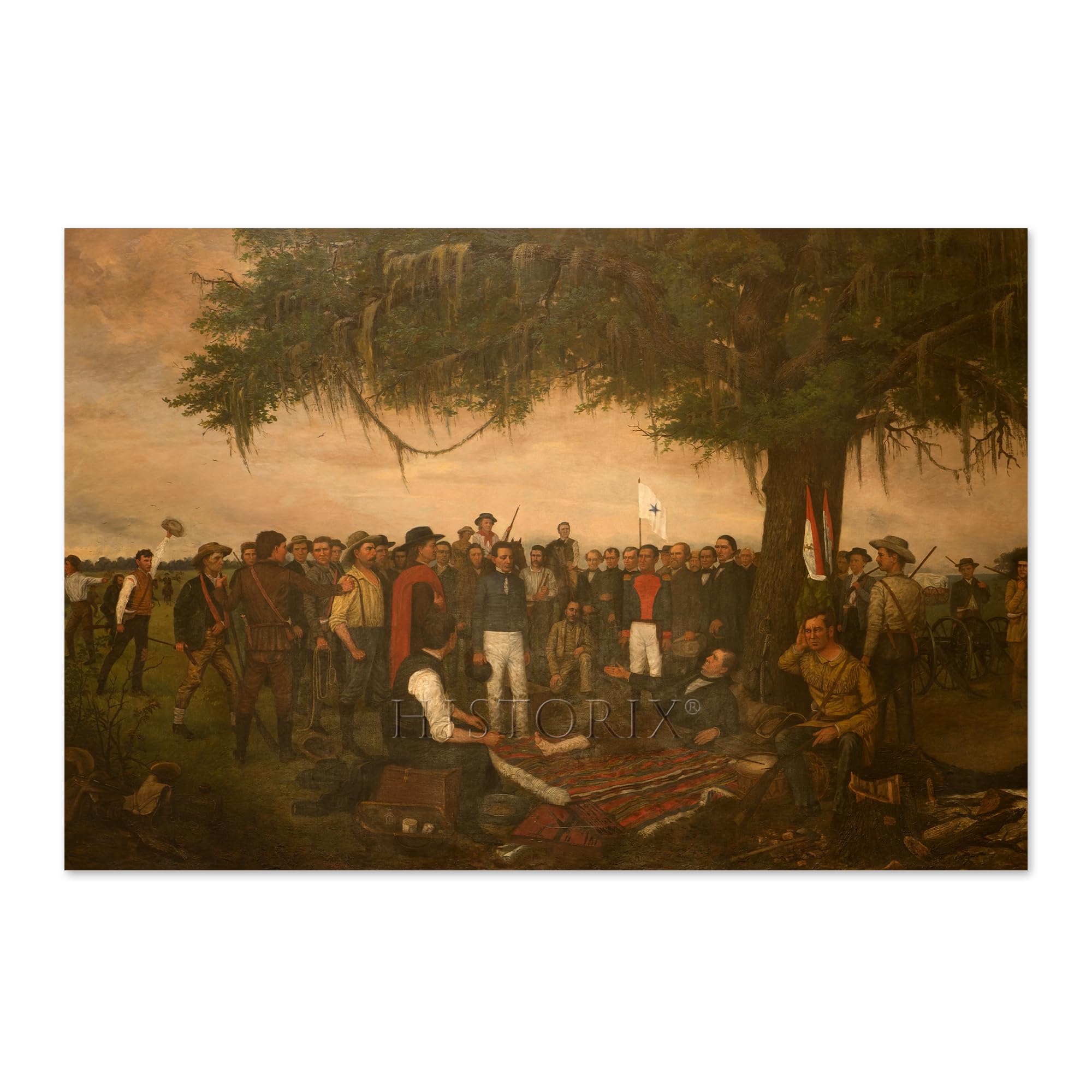 Batalla De San Jacinto Santa Anna Vicekoninkrijk Nieuw Spanje