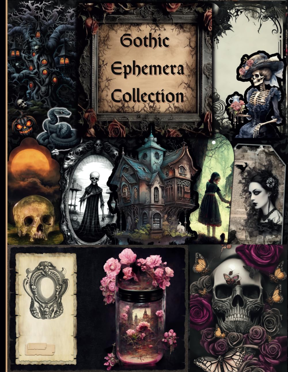 Gothic Ephemera Collection: Unique gothic collection of ephemera pieces ...