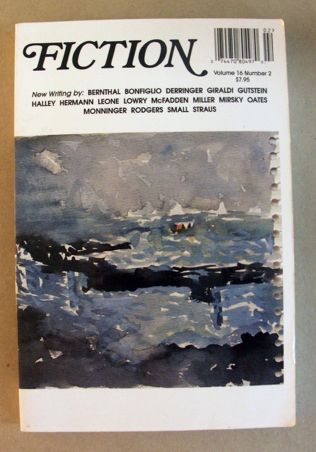 Fiction Volume 16 Number 2 (Fiction, 16): Various: Amazon.com: Books