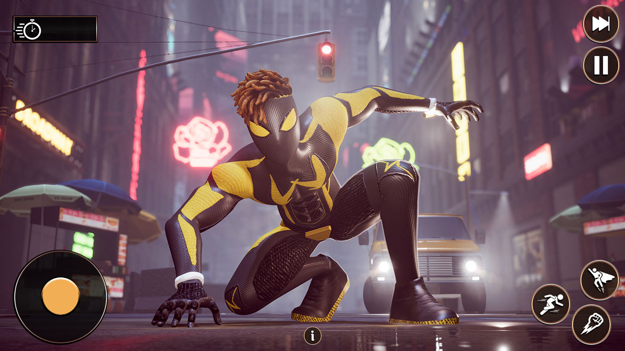 Spider Bat Rope Hero Vice Town Open World Game: Spider Fighter Mafia ...