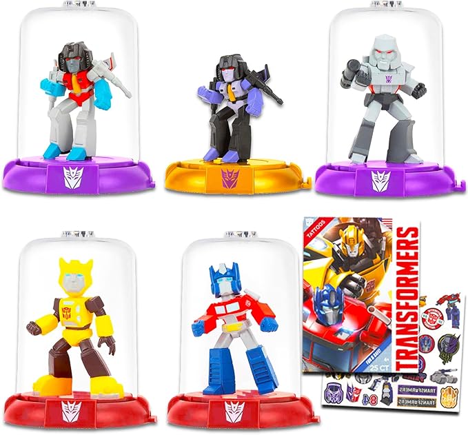 Amazon.com: Transformers Mini Figures 5 Pack - Transformers Toy Bundle ...