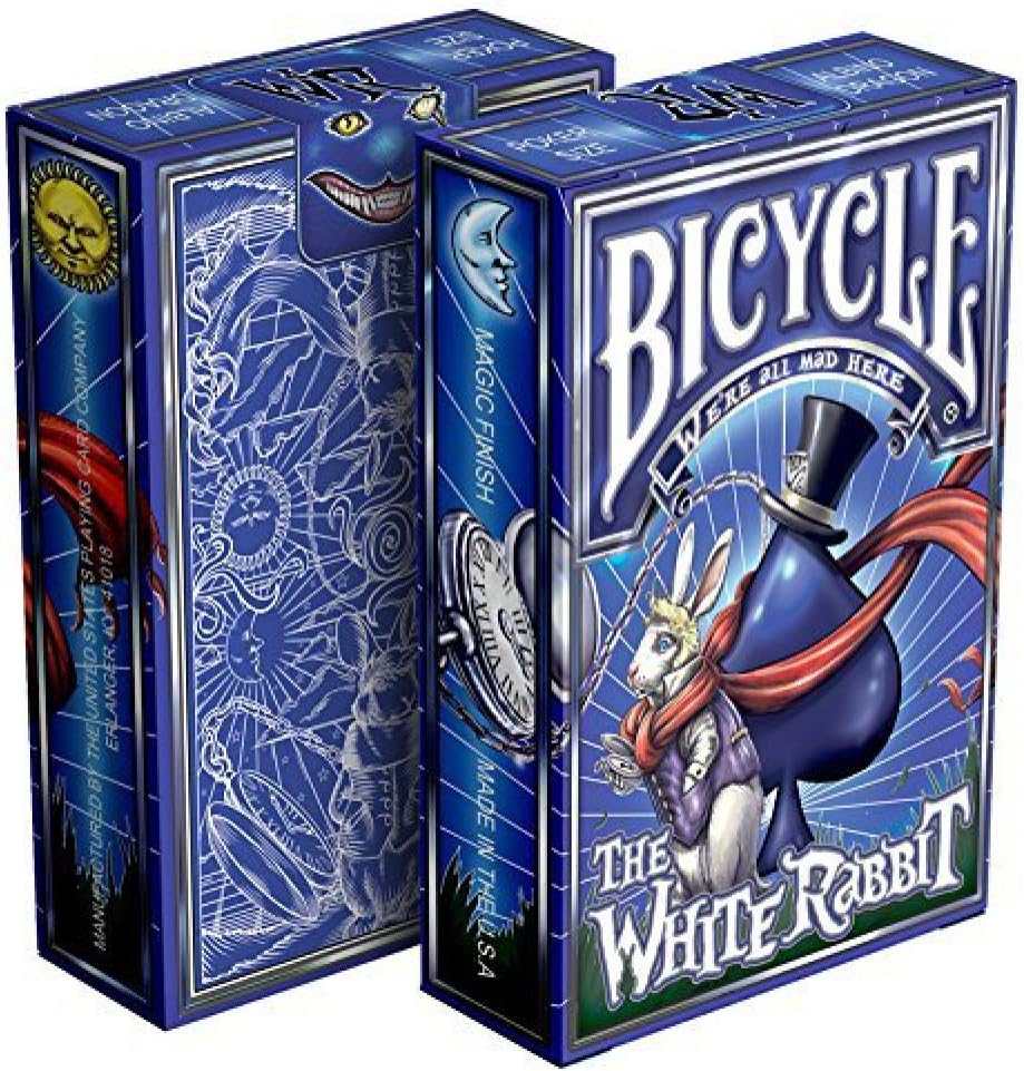 Amazon.com: Albino Dragon The White Rabbit Playing Cards - Limited ...