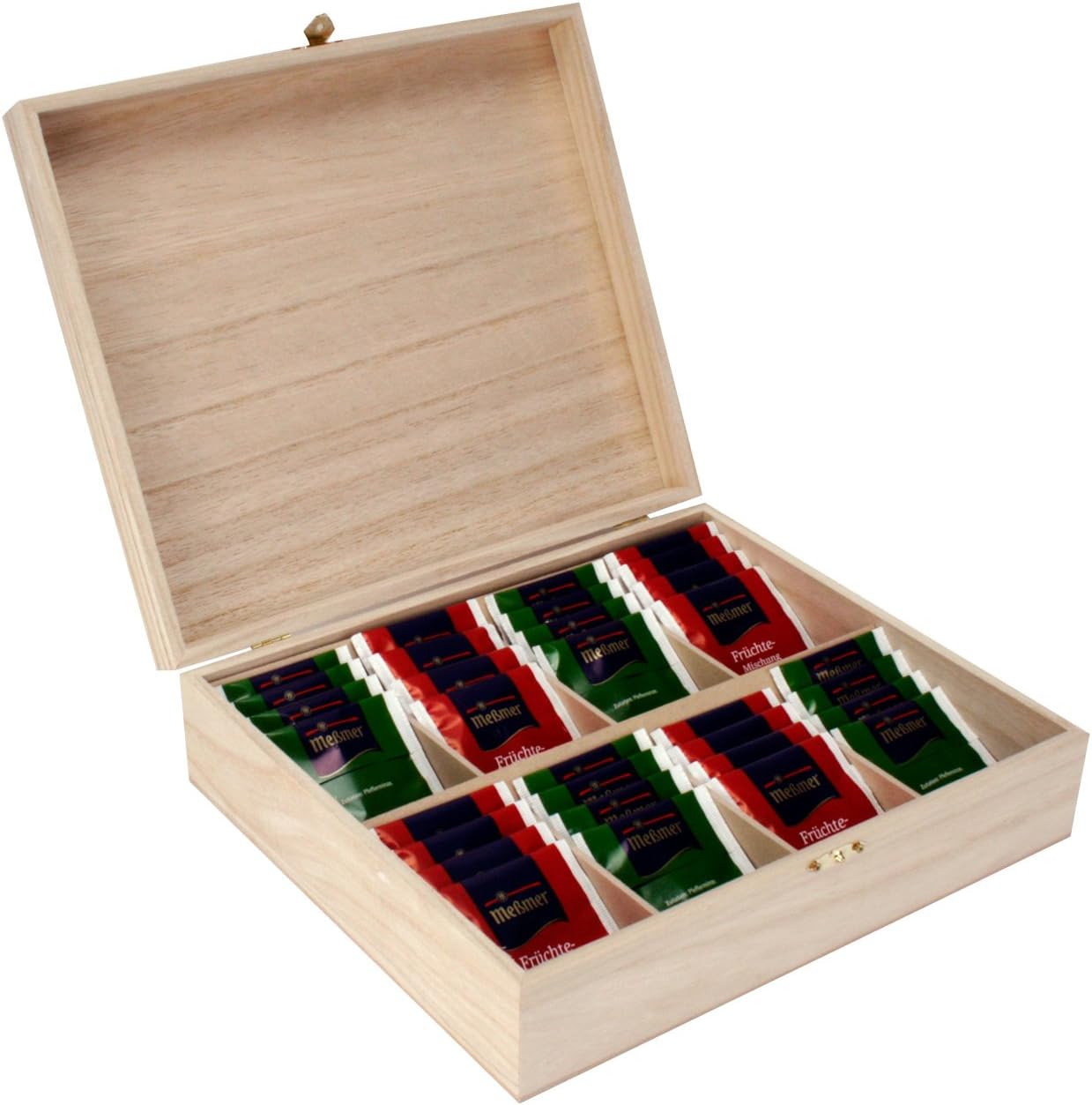 Roomando_de Theekist Theekist Sorteerbox Eight-Box van hout met 8 ...