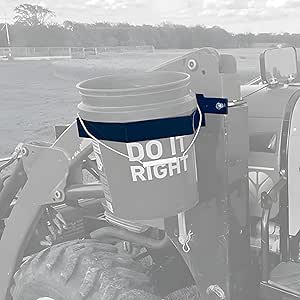 Amazon.com: BucketHaul Universal Bucket Carrier Kit for Tractors, Fixed ...