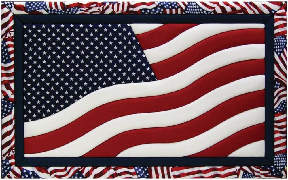 Amazon.com: Quilt Magic Mini Flag No-Sew Quilt Kit : Arts, Crafts & Sewing