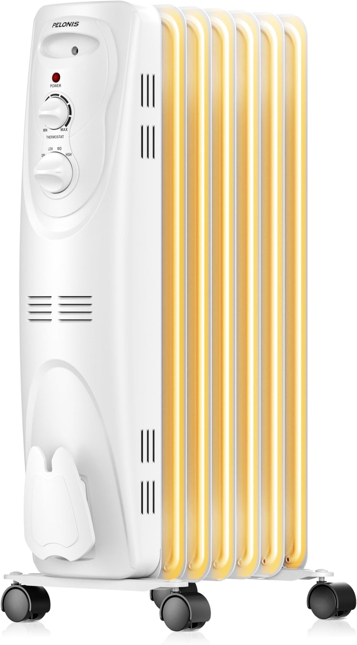 Amazon.com: DeLonghi Oil Filled Radiant Heater, 1500W Electric Space ...
