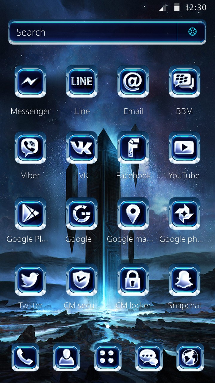 Futuristic tech Theme:Amazon.de:Appstore for Android